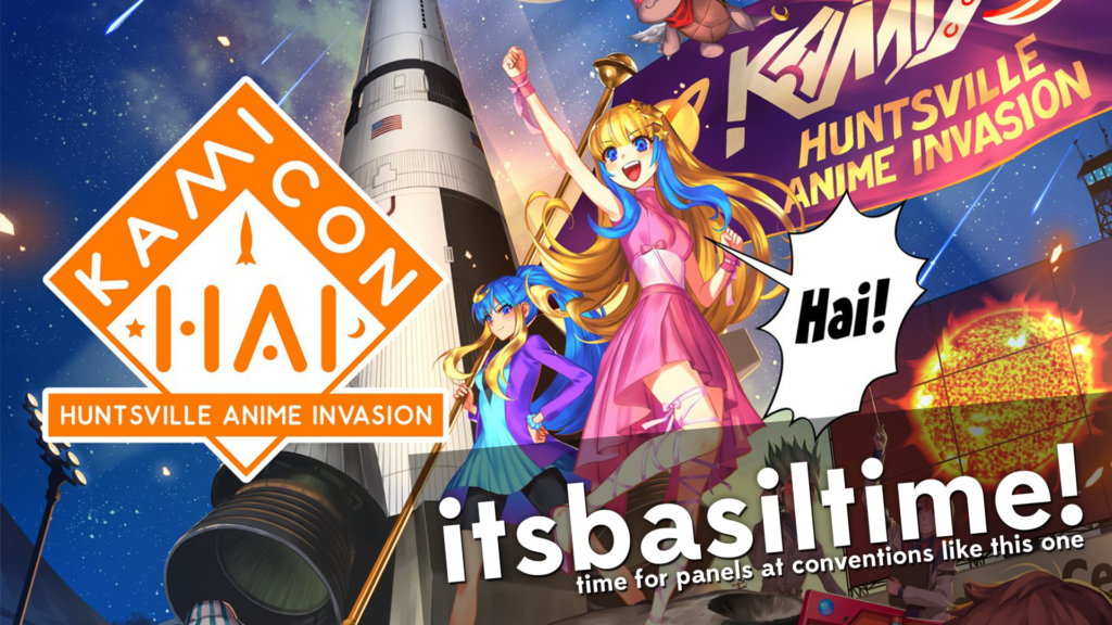 Basil has panels! Kami-Con HAI 2023 - it's basil time dot com